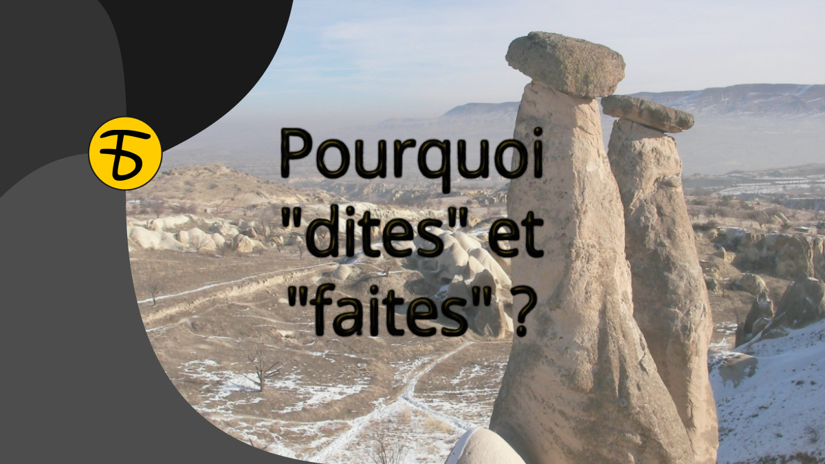 Pourquoi vous dites "faites" et vous ne disez pas "faisez" - Wynguist